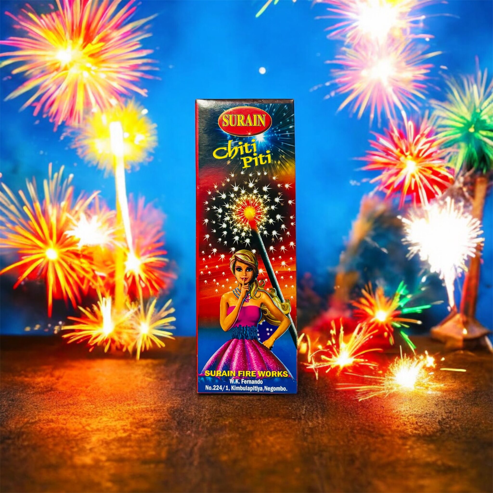 Chitipiti (L ) Sparklers / නිලා කූරු - Surain Fireworks