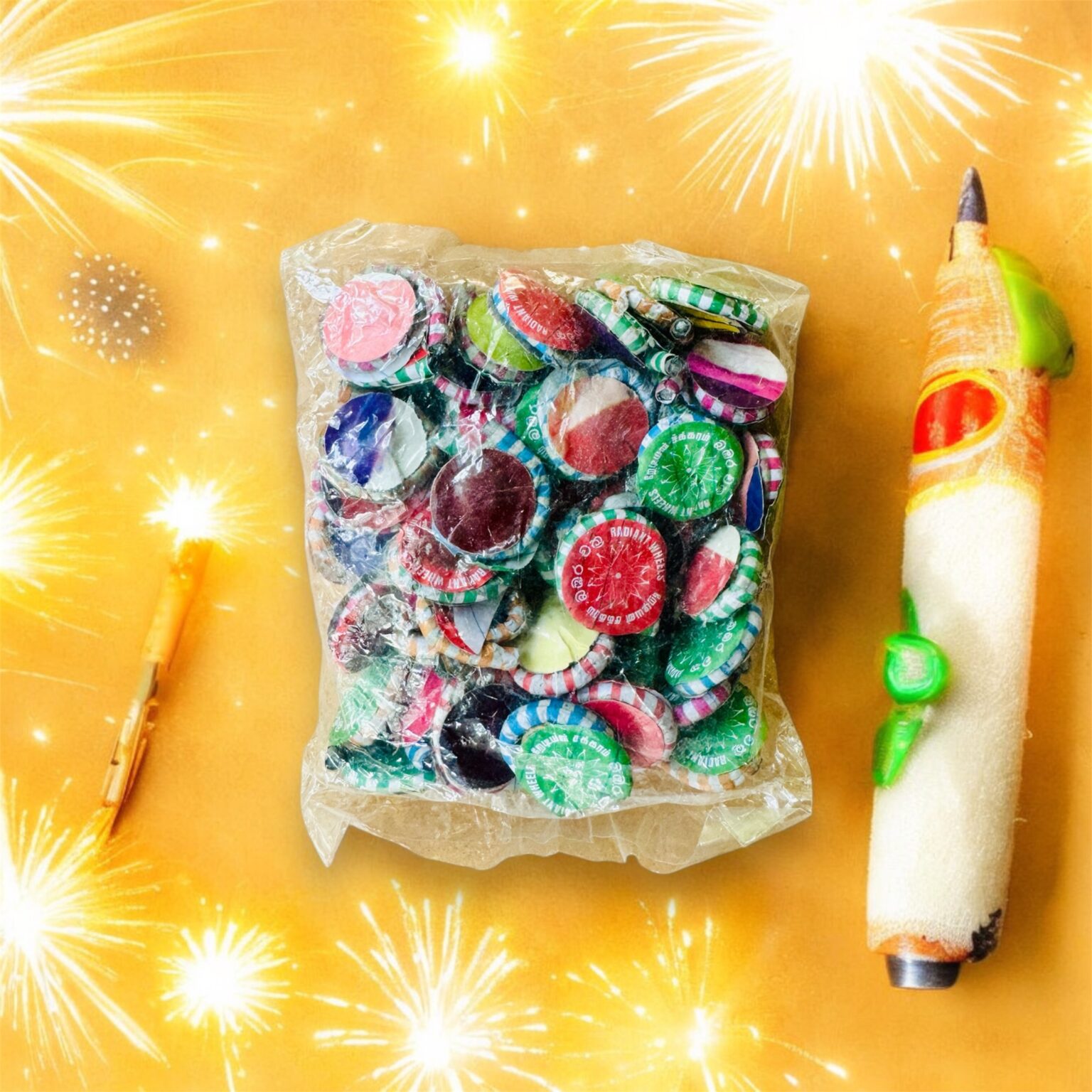 Ground Wheel Small - Packet - බබර චක්‍ර - Surain Fireworks