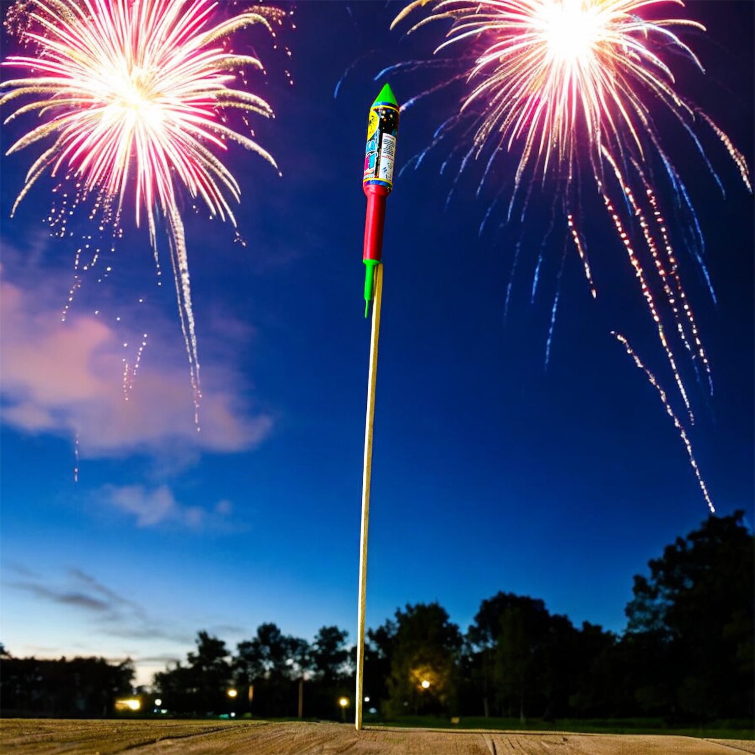 Display Sky Rocket Extra Large / රොකට් - Surain Fireworks